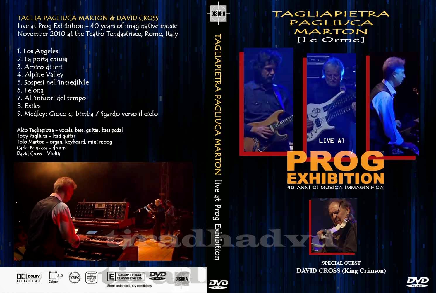 YOUDISCOLL: Tagliapietra Pagliuca Marton (Le Orme) - Live at Prog Exhibition [2010]